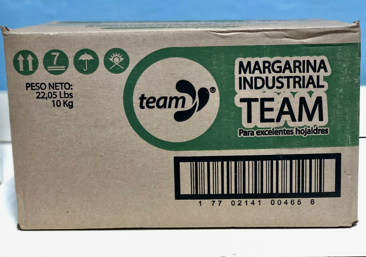 Puff pastry margarine TEAM | Félix Viera Gerena Inc.